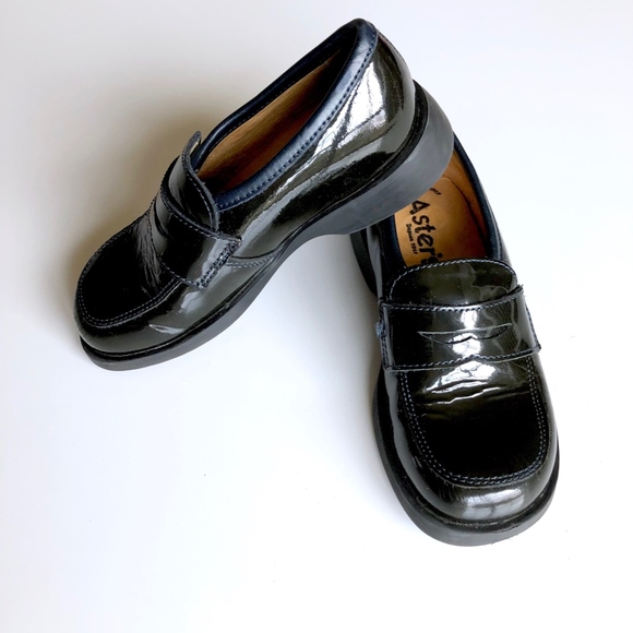 Aster | Shoes | Boys Black Patent Aster Loafer Shoe 27 95 France | Poshmark